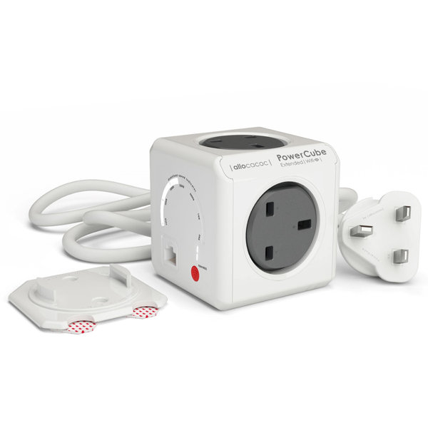 Allocacoc PowerCube Wall Mounted Socket | Wayfair.co.uk